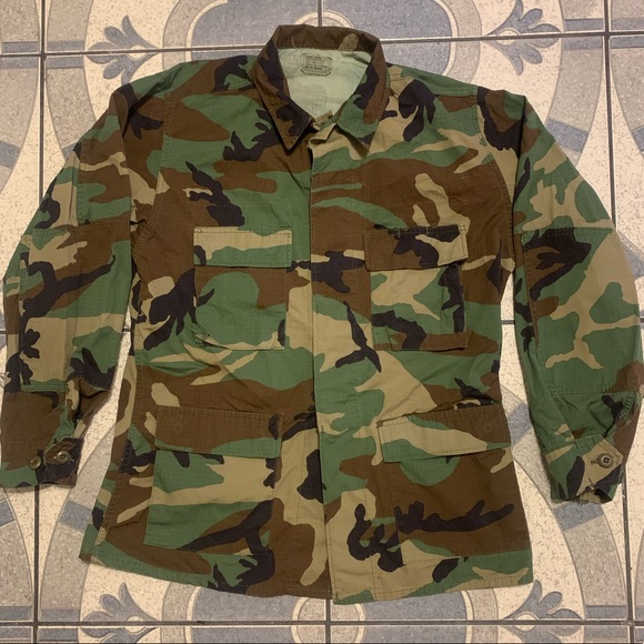 U.S. Army | Jackets & Coats | Us Army Standard Issue Shirt Jacket Sz M ...
